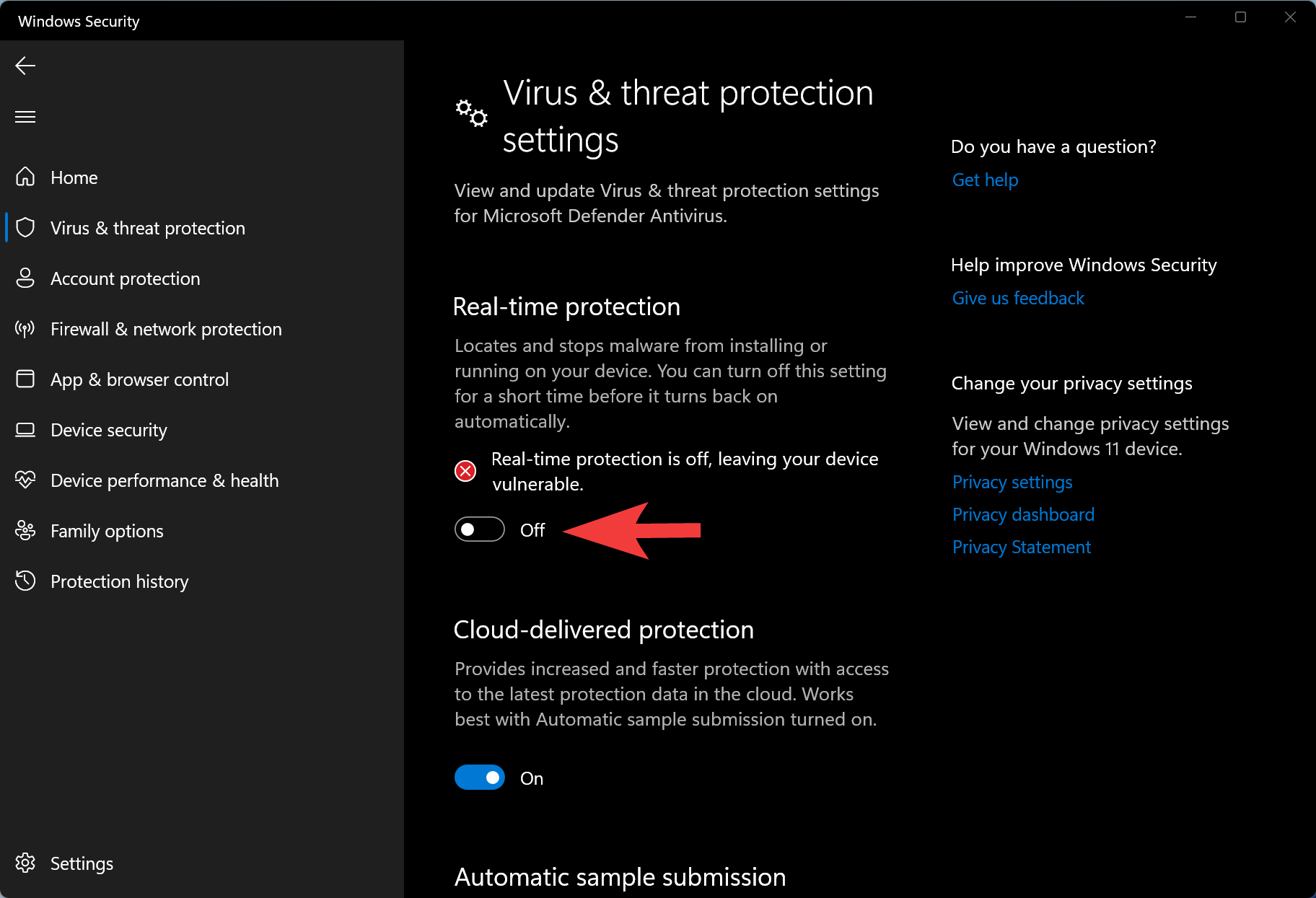 How to Enable or Disable Microsoft Defender Real-time Protection in ... How to Enable or Disable Microsoft Defender Real-time Protection in ...