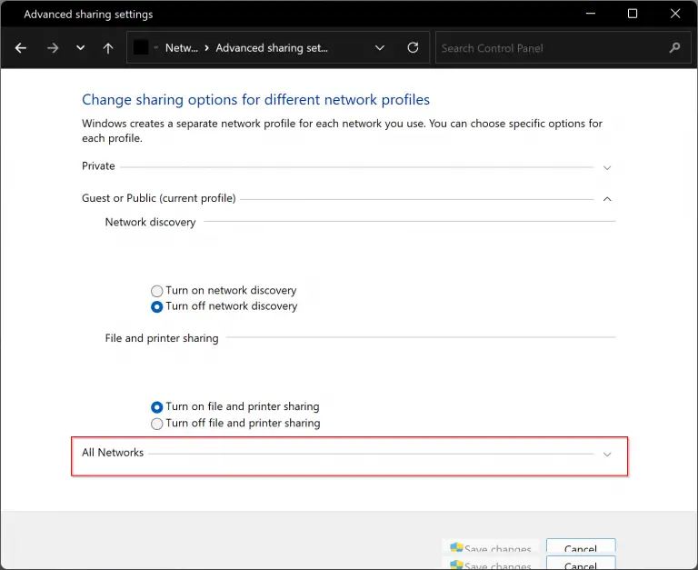 How To Turn Off Password Protected Sharing In Windows 11 Gear Up Windows