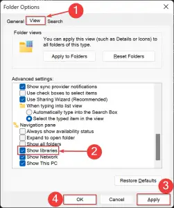 How to Show or Hide Libraries on Windows 11? | Gear Up Windows