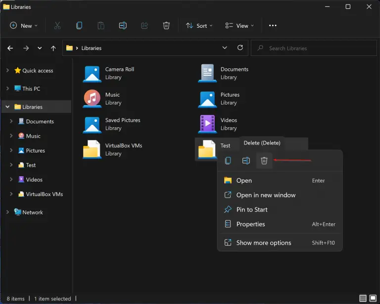 How to Show or Hide Libraries on Windows 11? | Gear Up Windows