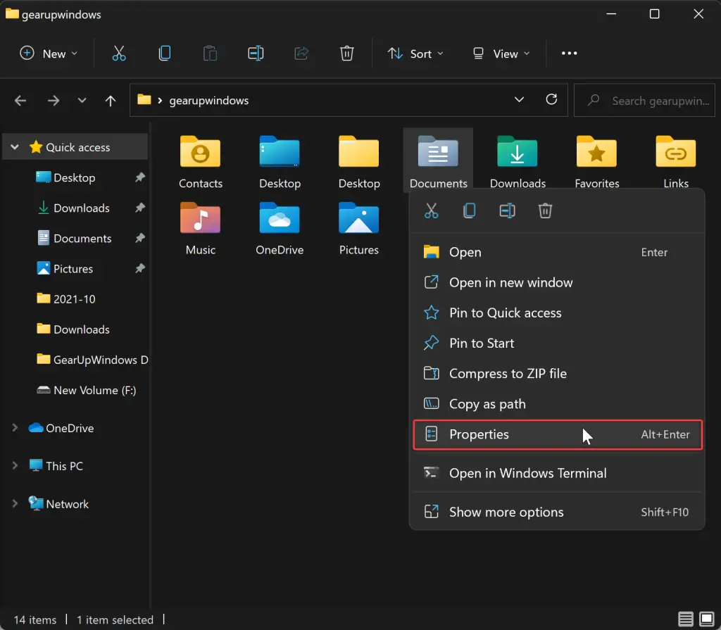 How to Move or Restore Default Location of Personal Folders in Windows ...