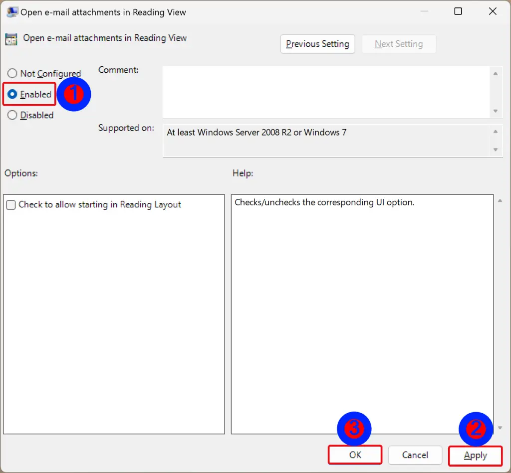How to Open Email Attachments in Reading View in MS Office Word? | Gear ...
