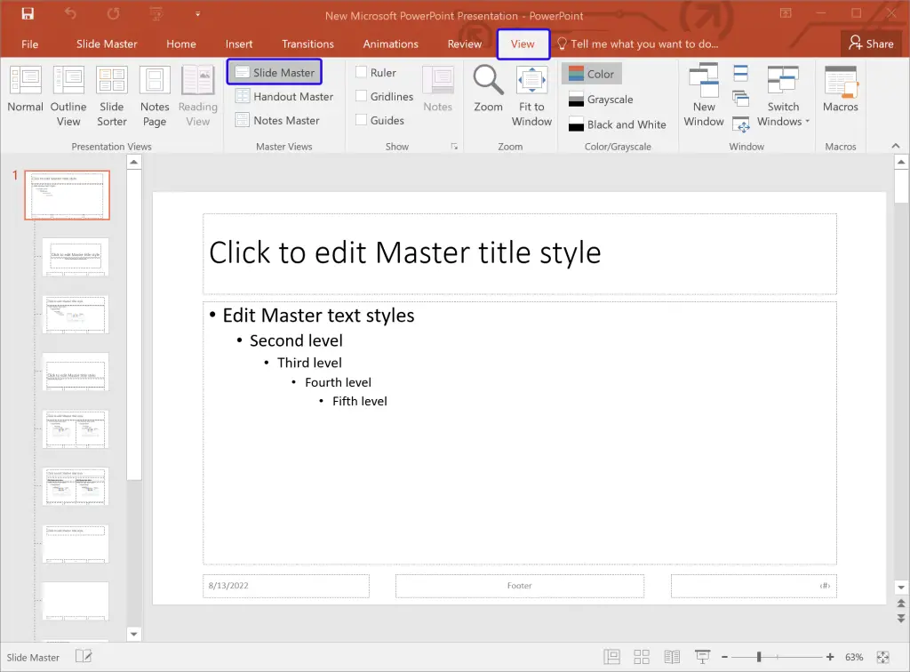 How to Change Default Font in PowerPoint? | Gear Up Windows